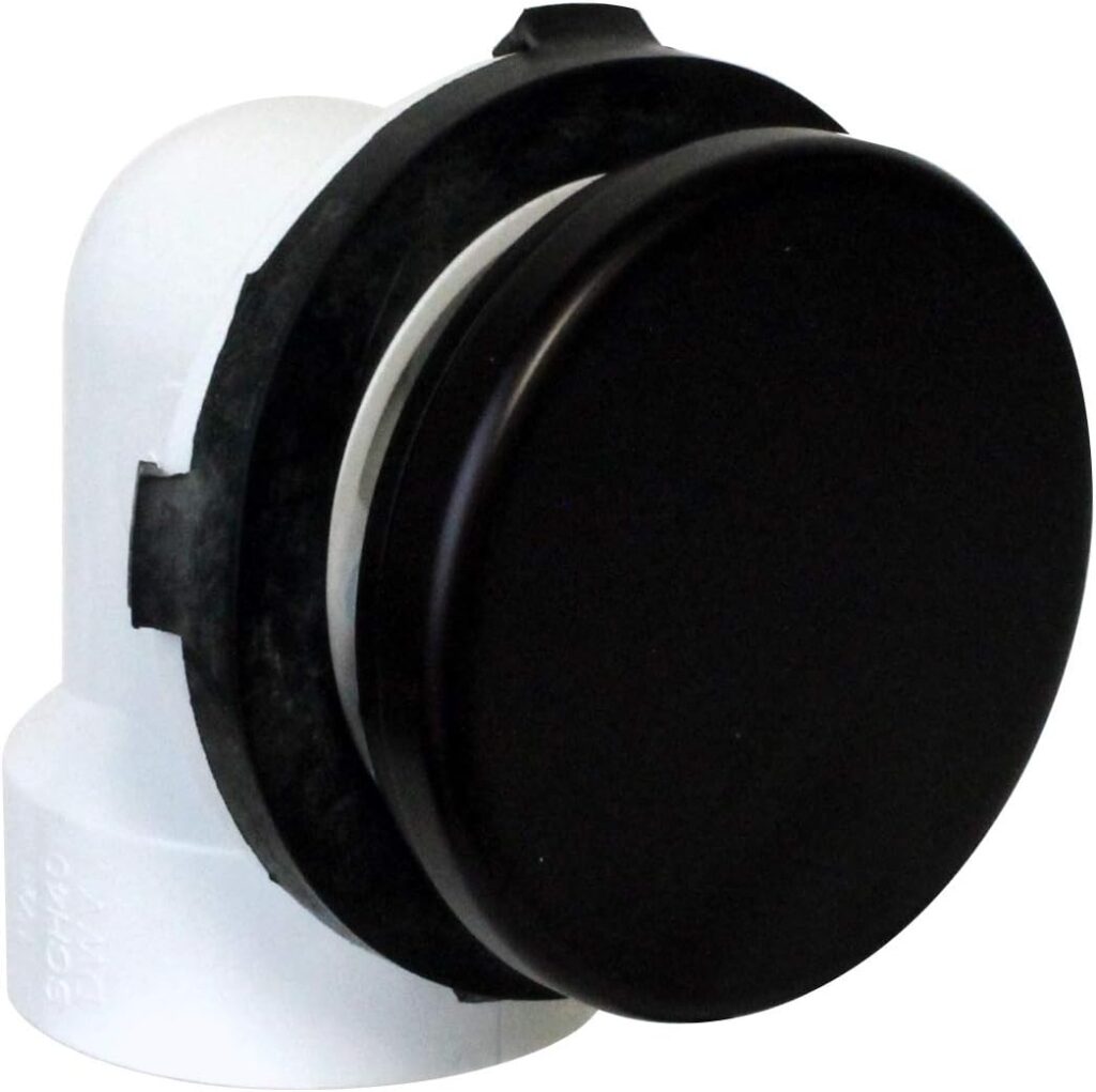 12″ & 4″ Bath Waste & Overflow Assembly with Tip-Toe Drain Plug and ...