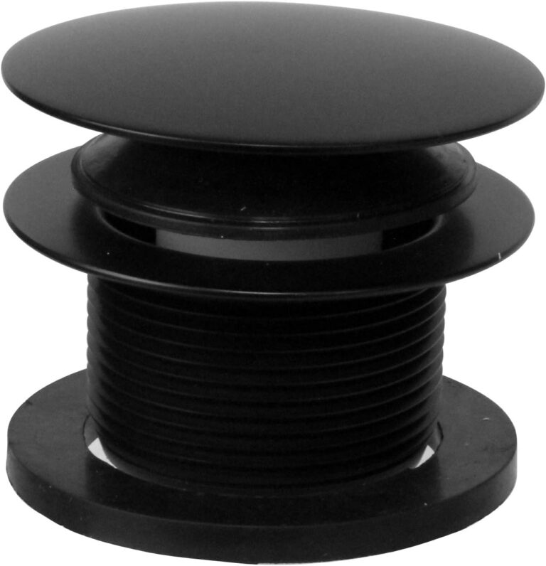 12″ & 4″ Bath Waste & Overflow Assembly with Tip-Toe Drain Plug and ...