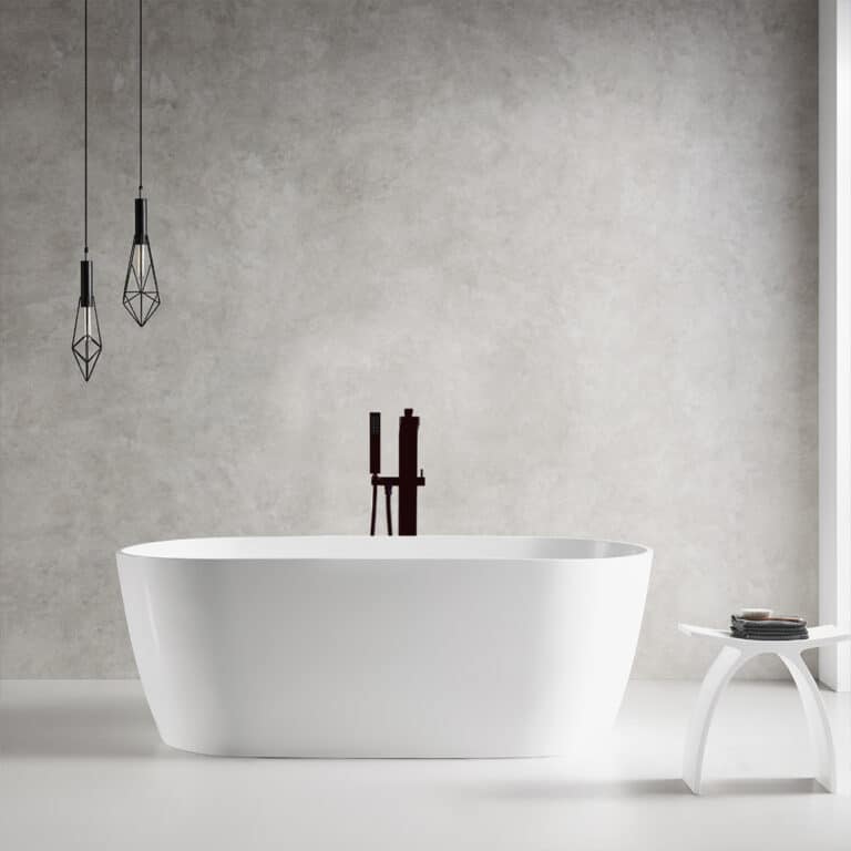 Cypress – Free Standing Oval Bath Tub – Westbrass