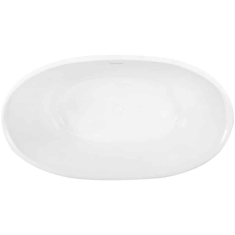 Caspian – Free Standing Acrylic Oval Tub – Westbrass